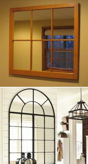 Modern Window Mirror Designs Bringing Nostalgic Trends into Home Decorating