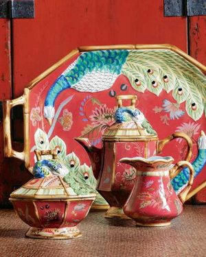 Colorful Modern Tableware by Tracy Porter Inspired by Natural Themes