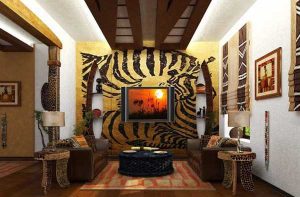 Exotic Trends in Home Decorating Bring Animal Prints into Modern Room Decor