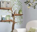 24 Modern Interior Decorating Ideas Incorporating Tree Wall Art