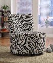 21 Modern Living Room Decorating Ideas Incorporating Zebra Prints into ...