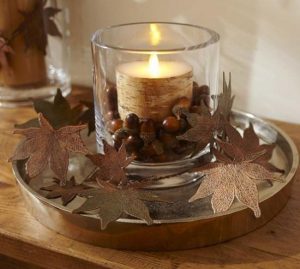 25 Acorn Table Centerpieces Bringing Natural Feel into Simple Fall ...