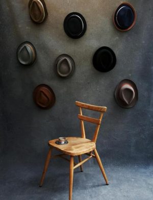 Fun Wall Decorating with Hats Adds Unique Accents to Home Interiors