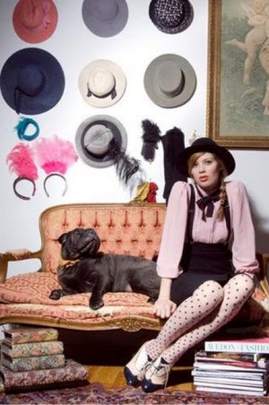 Fun Wall Decorating with Hats Adds Unique Accents to Home Interiors