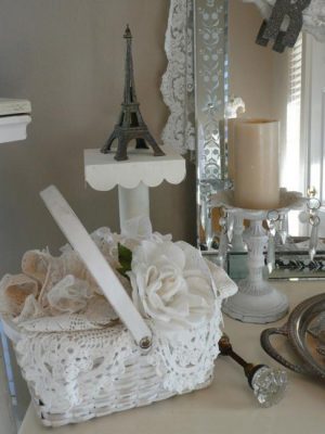 30 Creative Ways to Use Lace Fabrics and Patterns for Room Decorating