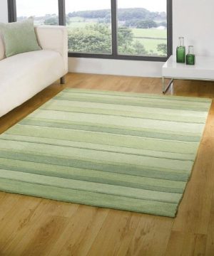 Floor Rugs and Carpets with Wide Stripes, 25 Interior Decorating Ideas