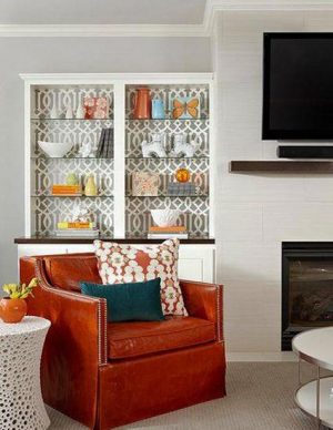 20 Creative Ideas to Use Modern Wallpaper for Storage Furniture Decoration