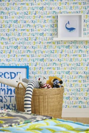 Modern Wallpaper Patterns Inspiring Children Bedroom Decorating Themes ...