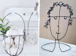 Wire Decor Ideas, Cheap Home Decorations to Personalize Rooms and Yards