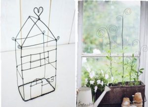 Wire Decor Ideas, Cheap Home Decorations to Personalize Rooms and Yards