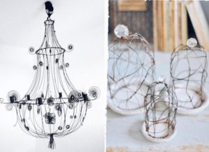 Wire Decor Ideas, Cheap Home Decorations to Personalize Rooms and Yards