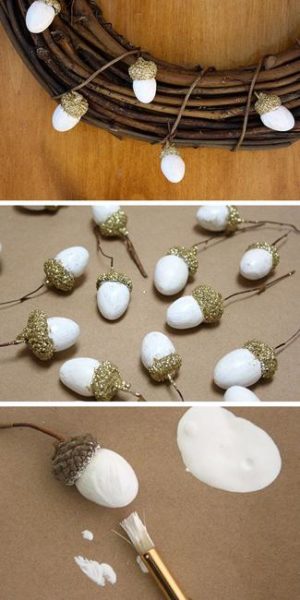 DIY Acorn Decorations Creating Seasonal Accents for Fall Room Decor